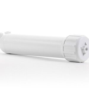 Hydronix MH03-1812WH-QC Quick Connect RO Membrane Housing for 30, 50, 75, 100 & 125 GPD membranes - White, 1/4" QC Ports