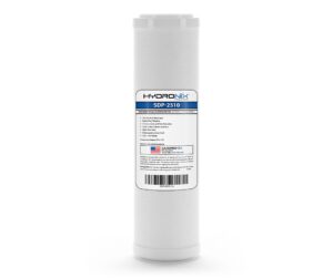 hydronix sdp-2510 dual purpose radial flow cartridge sediment & carbon, rfc-93 rfc93 comparable - 2.5" x 10"