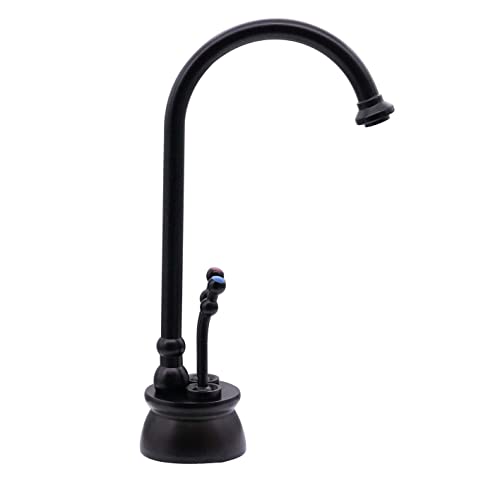 Westbrass D262HFP-12 Docalorah 10" 2-Handle Hot and Cold Water Dispenser Faucet with Instant Hot Water Tank System, Oil Rubbed Bronze