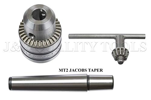 MINI METAL LATHE TAIL STOCK DRILL CHUCK TOOL WITH MT2 MORSE TAPER ARBOR MT 2