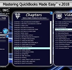 TEACHUCOMP Video Training Tutorial for QuickBooks Made Easy for Lawyers / Attorneys v. 2018 Product Key Card (Download) Course and PDF Manual