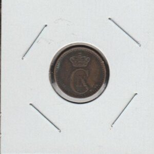 1880 SE Crowned Monogram Penny Choice Extremely Fine