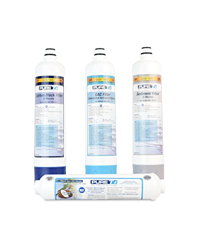 PureT Filter Set for EZ Slim Reverse Osmosis System (EZ-SLIM-SET4)