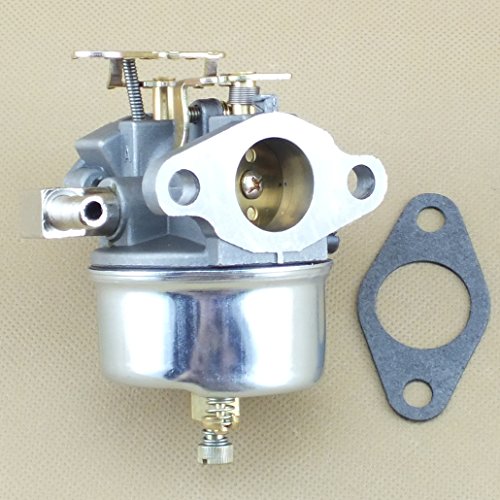 Yingshop Carburetor with Mount Gasket Fuel Filte Primer Bulb Fuel Line Compatible for Tecumseh 632113 632113A HS40 HSSK40 Carb