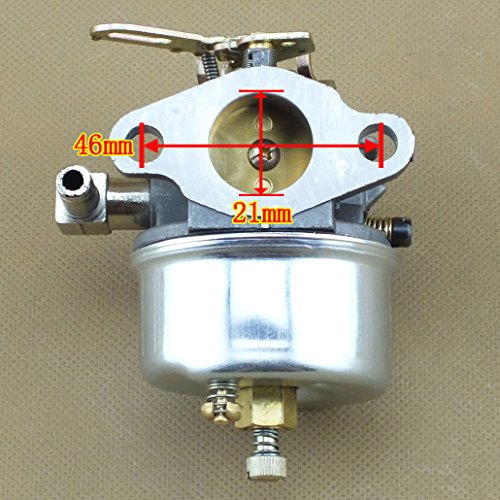 Yingshop Carburetor with Mount Gasket Fuel Filte Primer Bulb Fuel Line Compatible for Tecumseh 632113 632113A HS40 HSSK40 Carb