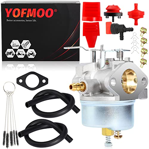 YOFMOO Carburetor with Mount Gasket Fuel Filte Primer Bulb Fuel Line for Snow blowers 526 726 732 826 826D 828D 832 1032 1032D Snowblower Carb