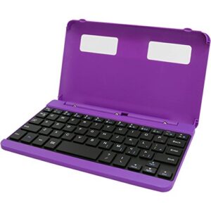 RCA Voyager Pro Tablet w/Keyboard Case 7" Multi-Touch Display, Android Go Edition (8.1) Purple