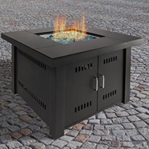 Pleasant Hearth OFG444T Sheridan Gas Fire Pit Table Propane