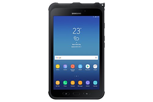 Samsung Unlocked Galaxy Tab Active2 Water-Resistant 8” Rugged Tablet |16GB & LTE | Biometric Security (SM-T397UZKAXAA), Black