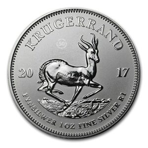 2017 za silver krugerrand 2017 south africa 1 oz silver krugerrand premium bu $1 brilliant uncirculated ms