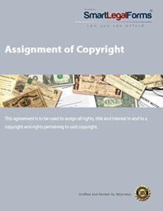 assignment of copyright [instant access]