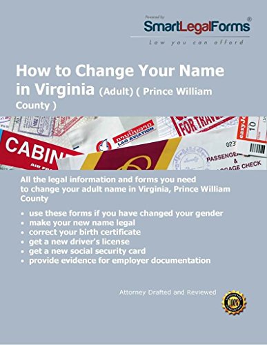 VA Adult Name Change (Prince William) [Instant Access]