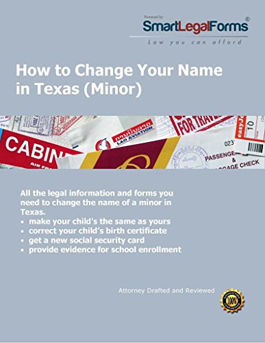 TX Minor Name Change [Instant Access]