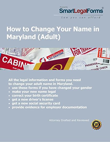 MD Adult Name Change [Instant Access]