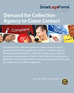 demand for collection agency to cease contact [instant access]