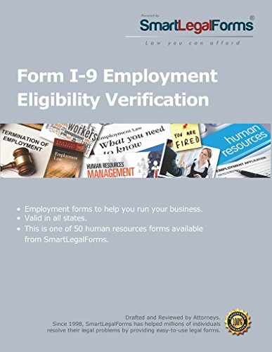 Form I-9 Employment Eligibility Verification [Instant Access]