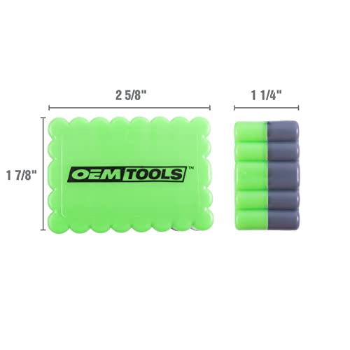 OEMTOOLS 25959 33 Piece Security Bit Set, Includes Spanner, Tri-Wing, Torq, Hex Security, and Tamper Proof Star Security Bits with 1/4 Inch Hex Bit Holder