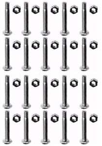 the rop shop (20) shear pins & bolts for john deere am123342 stiga 1812-9005-01 snow blowers