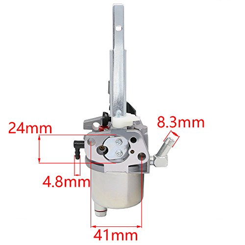 Carburetor for Ariens 20001368 20001027 McCulloh 436565 Poulan Pro 532436565 585020402 LCT 03121 03122 Husqvarna Snow Thrower with LCT 208cc Snow Blower Engine (532436565)