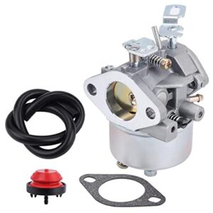 hipa hmsk80 carburetor for tecumseh 632334a 632334 632111 hm80 hm70 hmsk90 fits for john deere am108405 toro 824 824xl 828 snow blower thrower mtd 8 hp engine