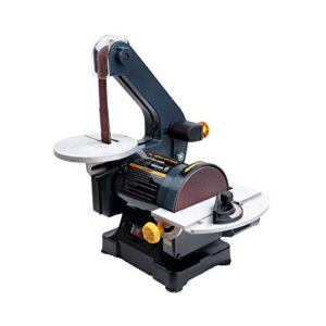 powertec bd1502 belt disc sander for woodworking | 1 in. x 30 in. belt sander with 5 in. sanding disc