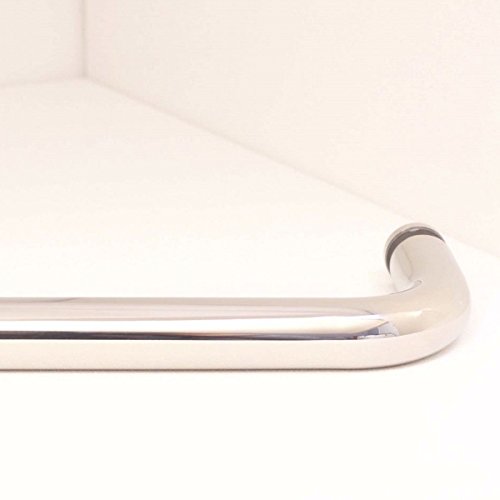 24" Chrome Towel Bar Pull Handle Frameless Shower Glass Door for Tempered Glass Doors