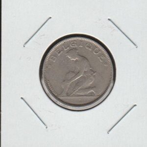 1922 BE Kneeling Figure, Legend in French $1 Very Good