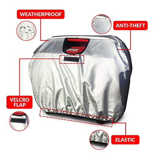 Weatherproof Cover for Honda Generator EU2200i EU2000 EU2200IC EU2000i EU2000i EU2000i and Yamaha 2000 Generators - This Generator Cover Will Discreetly Protect Your Honda Generator Without Advertising What is Underneath