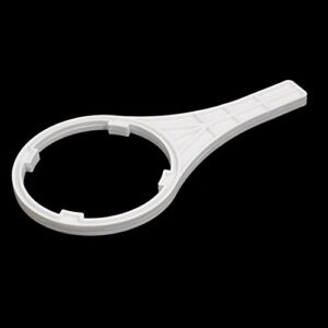 uxcell 10-inch Reverse Osmosis Water Filter Canister Housing Wrench White