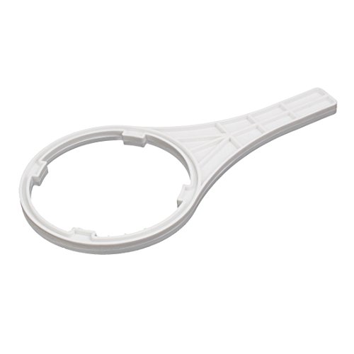 uxcell 10-inch Reverse Osmosis Water Filter Canister Housing Wrench White