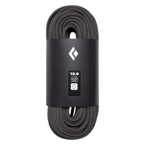 black diamond equipment 10.0 static rope 65m - black - 65m