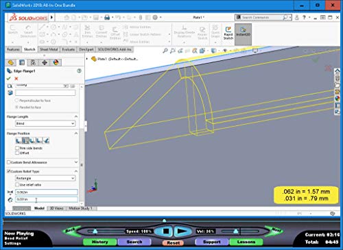 SOLIDWORKS 2018: Sheet Metal Design – Video Training Course