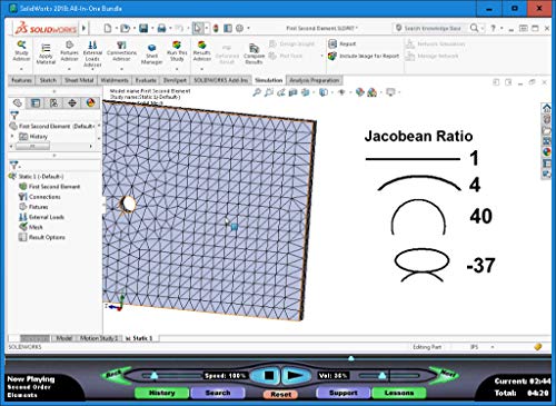 SOLIDWORKS 2018: FEA Made Simple – Video Training Course