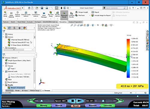 SOLIDWORKS 2018: FEA Made Simple – Video Training Course