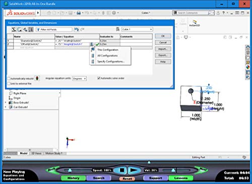 SOLIDWORKS 2018: Advanced Parts and Assemblies – Video Training Course