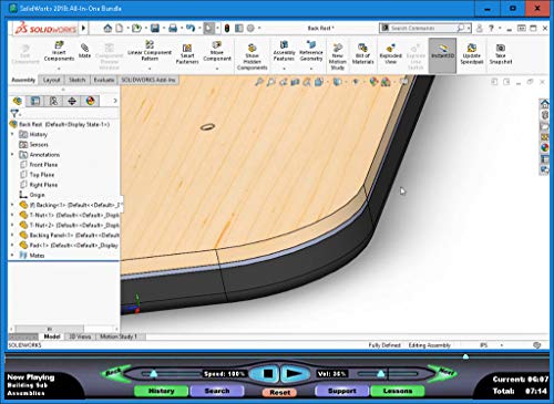 SOLIDWORKS 2018: Advanced Parts and Assemblies – Video Training Course