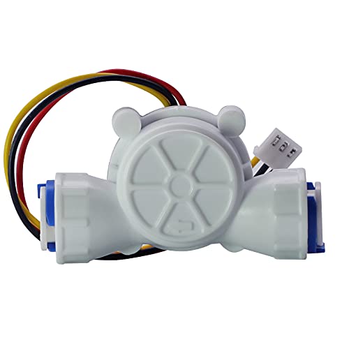 DIGITEN G3/8 Inch Quick Connect Water Flow Sensor Switch Flowmeter Counter 0.3-10L/min