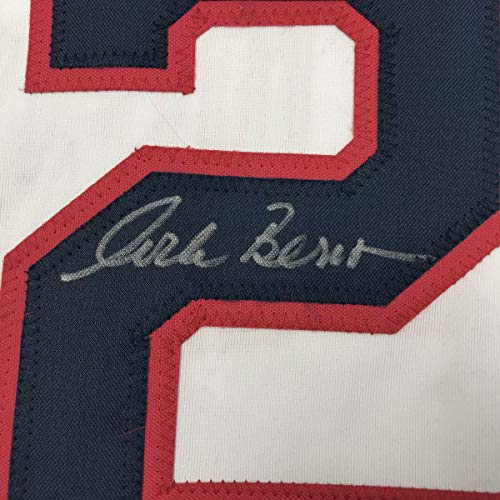 Autographed/Signed Corbin Bernsen Roger Dorn Major League Cleveland White Baseball Jersey JSA COA