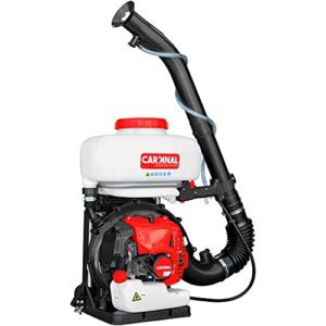 cardinal 3.5 gallon backpack mosquito fogger 3-in-1 ulv sprayer leaf blower duster machine for disinfectant and insect pest control with gas powered engine