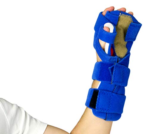 Restorative Medical BendEase Hand Splint - Wrist Pain Support for Carpal Tunnel, Arthritis and Stroke Recovery (Medium - Left)