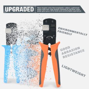 iCrimp IWS-3220M Micro Connector Pin Crimping Tool 0.03-0.52mm² 32-20AWG Ratcheting Crimper for D-Sub,Open Barrel suits Molex,JST,JAE