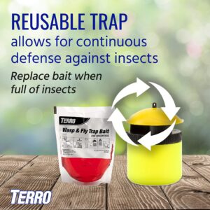 Terro T512 Reusable Wasp & Fly Trap, 1 Pack