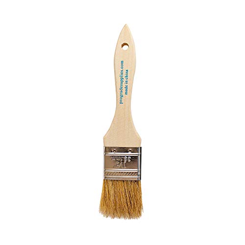 Pro Grade - Chip Paint Brushes - 36 Ea 1.5 Inch Chip Paint Brush Light Brown