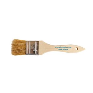 Pro Grade - Chip Paint Brushes - 36 Ea 1.5 Inch Chip Paint Brush Light Brown