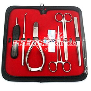 precise canada: 7 pcs coral frag propagation fragging set kit reef diy hard soft live tools crl-0031