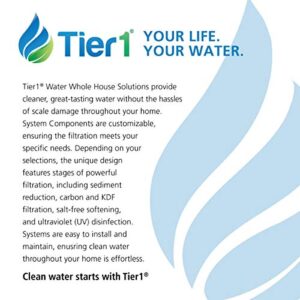 Tier1 Eco Series Whole House Water Filtration System for Chlorine Reduction (600,000 Gallon Capacity)