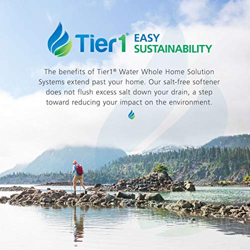 Tier1 Eco Series Whole House Water Filtration System for Chlorine Reduction (600,000 Gallon Capacity)