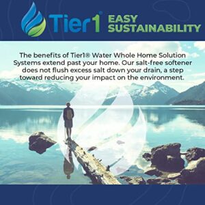 Tier1 Salt-Free Whole House Water Softener System 1-3 Bathrooms - Eco Series