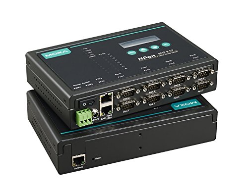 MOXA NPort 5610-8-DT - 8 Port RS-232 Desktop Serial Device Server