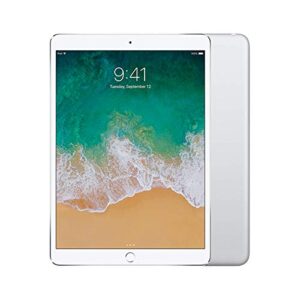 2017 apple ipad pro (10.5-inch, wi-fi + cellular, 64gb) - silver (renewed)